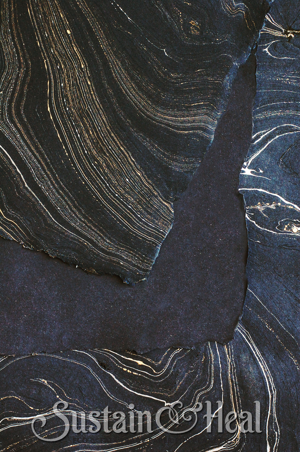 handmade black marble paper – De Milo Design Studio & Letterpress