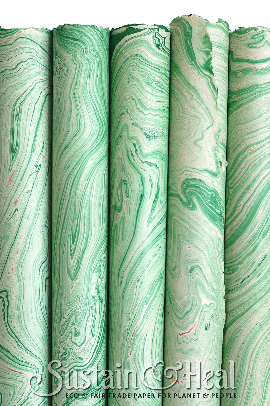 fair trade mint green marble paper – De Milo Design Studio & Letterpress